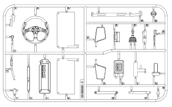 Capo SIXER 1:6 武士 Samurai 吉姆尼  方向盘  现货
