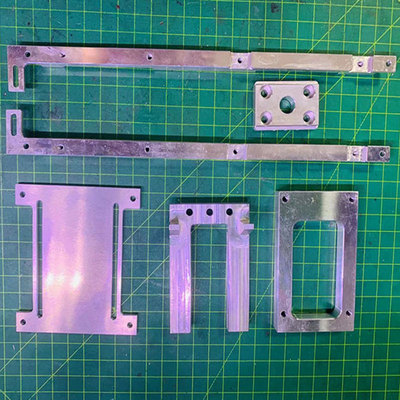 1/5 大脚车 大x xmaxx金属电机座 马达座 56113 2028 升级件