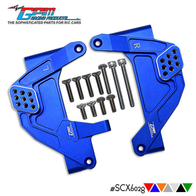 GPM1/6 SCX6仿真jeep JLU WRANG LER铝合金多孔位前避震固定码