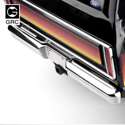 GRC TRX4福特不锈钢后杠 高光# T4 Bronco 不锈钢后防撞保险杠