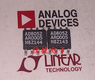 贴片 高速电压反馈放大器 AD8052AR 可直拍 SOP-8封装 AD8052ARZ