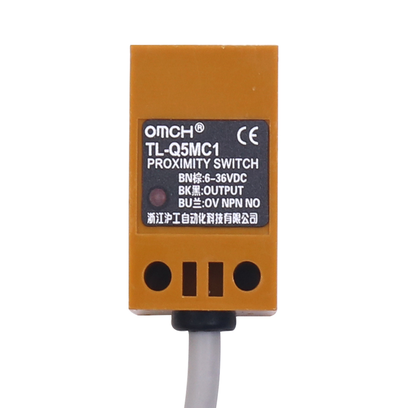 沪工角柱方形电感式接近开关TL-Q5MC1直流NPN三线常开12传感器24V_虎窝淘