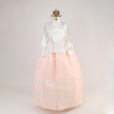 朝鲜族民族服装新娘婚礼结婚敬酒服烫银宫廷皇后唐衣韩服T23031