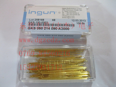 GKS 050 214 090 A2000 INGUN测试针 英钢测试探针 大四爪头