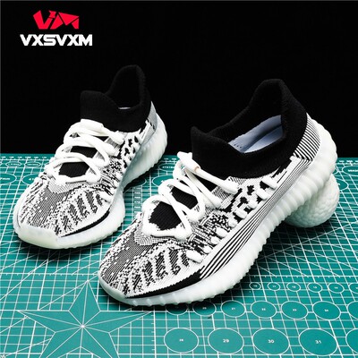 2025新款透气袜子鞋莆田贾基椰子鞋350男女运动鞋网面时尚休闲鞋