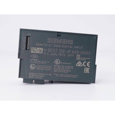 SIEMENS 6ES7138-4FA05-0AB0 SIMATIC DP ELEKTRONIKMODUL ET 200