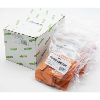 100x WAGO 2016-1292 20161292 Abschluss- und Zwischenplatte -