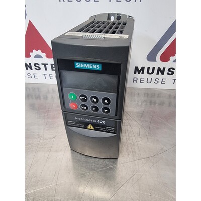Inverter Siemens Micromaster 420 | 6SE6420-2AB13-7AA1 | 0.37