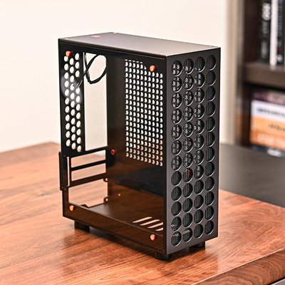 CAPTAIN CASE V9船长全铝定制FLEX电源小机箱支持双槽半高PCI