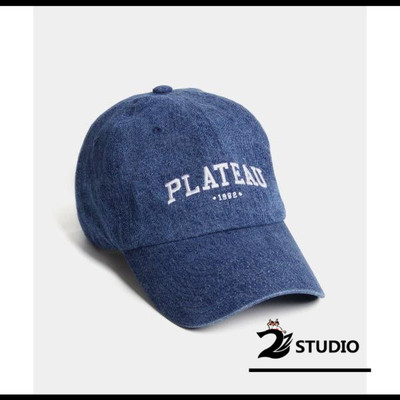 韩国潮牌plateau休闲字母棒球帽