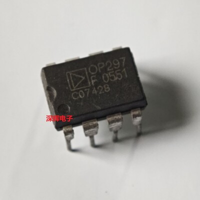 OP297FP GP FPZ G F 进口拆机运算放大器IC芯片 直插DIP-8 可直拍