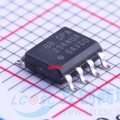 贴片 OPA2344UA U全新运算放大器IC芯片 SOP-8 可直拍