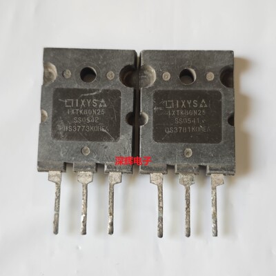IXTK80N25 原字进口拆机MOS场效应管 TO-3PL 80A250V测好