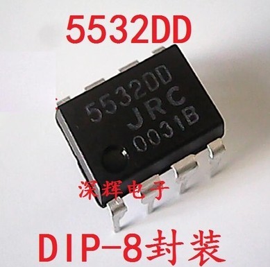 直插 5532DD JRC5532DD NJM5532D-D 运算放大器 可直拍 进口拆机