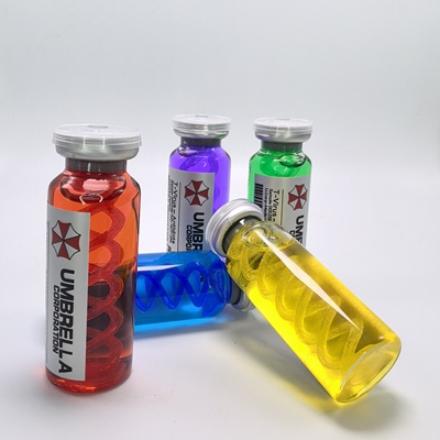 生化危机T病毒手工病毒样本瓶模型手办游戏道具摆件