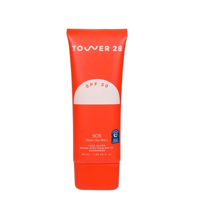 Tower 28 Beauty  SOS FaceGuard SPF 30 Mineral 矿物防晒霜50ml