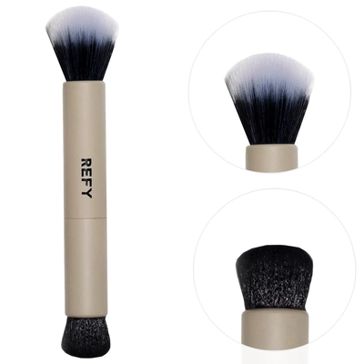 美代 REFY Dual Ended Complexion /Duo Face Brush化妆刷面部刷