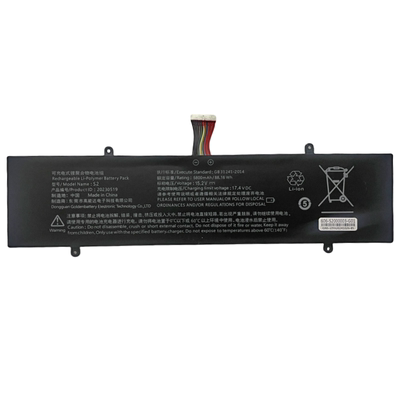 全新S2适用爱尔轩Aierxuan游侠R3 快速者K9 HUVE I7-10750H电池