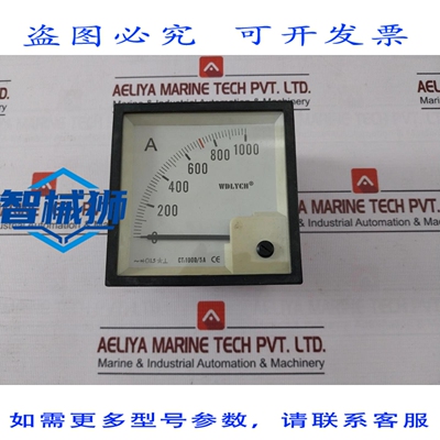 原装供应 MEDIDOR DE AMPERIOS ANALOGICO WDLYCH F96-ACB 0-1000
