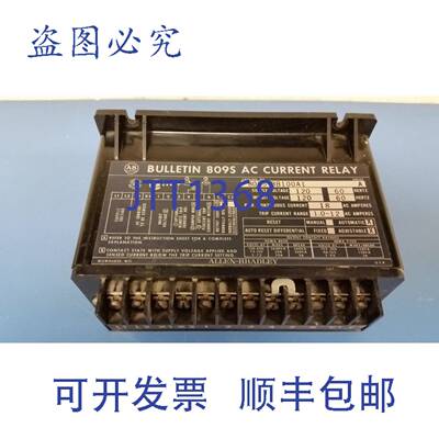 原装 供应Allen-Bradley 809S-BB100A1 系列A 电流继电器