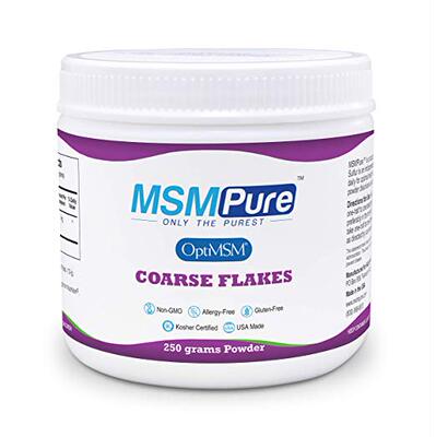 Kala Health MSMPure Coarse Powder Flakes, 8.8 ozs, Pure MSM
