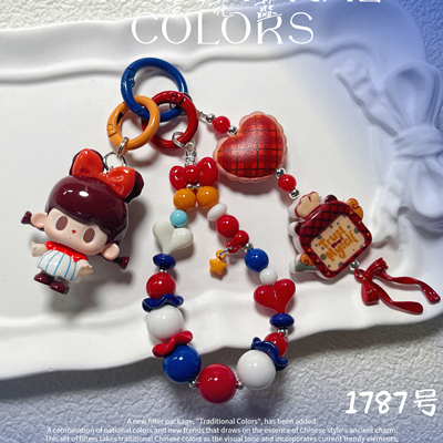 原创DIY改娃哭娃欧崽Dimo迪斯尼手绘珠手机链斜跨链（十一）