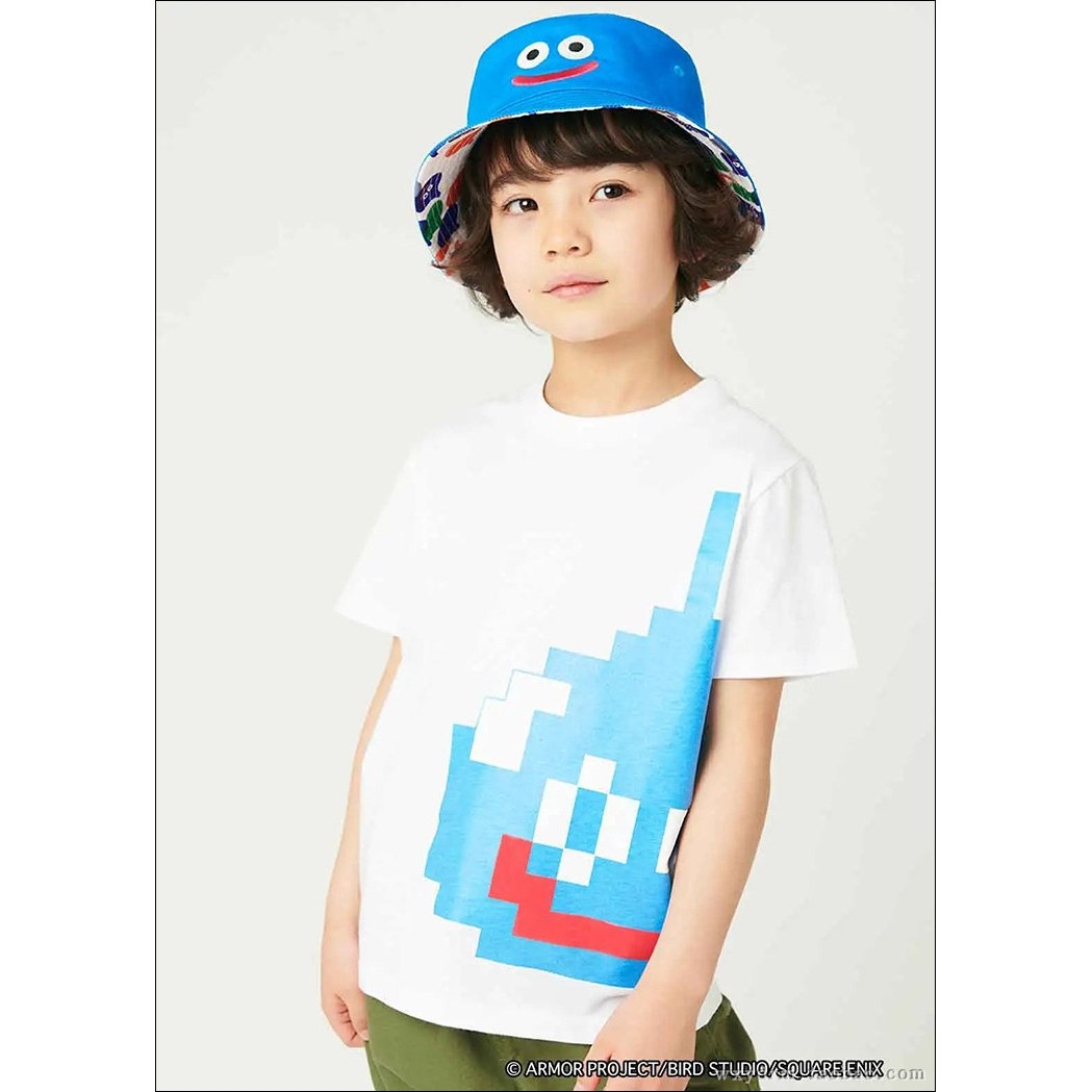 graniph 正品 经典游戏《勇者斗恶龙》史莱姆 童装短袖T恤 鸟山明