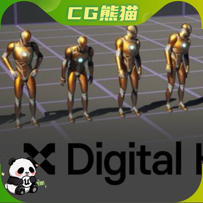 UE5虚幻5 Standing Idle Pack 人物休闲站立动画包
