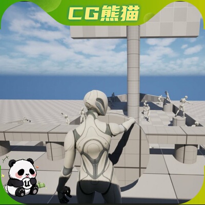 UE5.6-5.7 Pirate Animations 海盗船长战斗生活寻宝动画乐器咨询