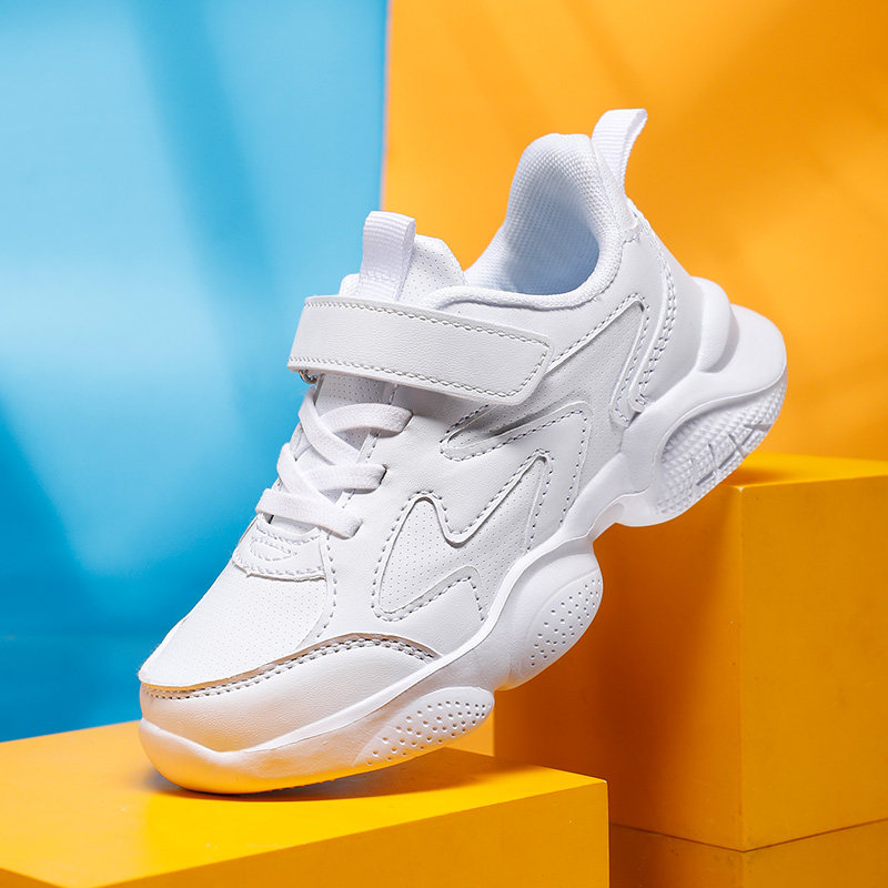 Primary School Children's White Shoes Mesh Shoes for Girls White ...