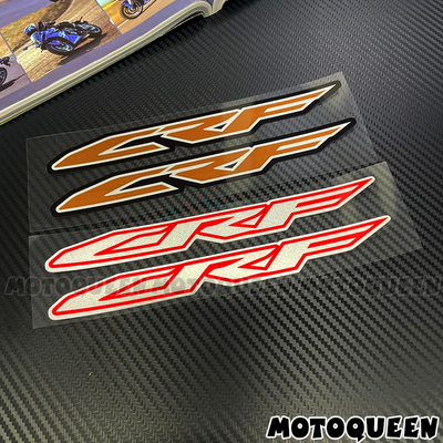 适用本田CRF 250F 250L 300L 450X 450R 1100贴纸CRF450反光贴纸