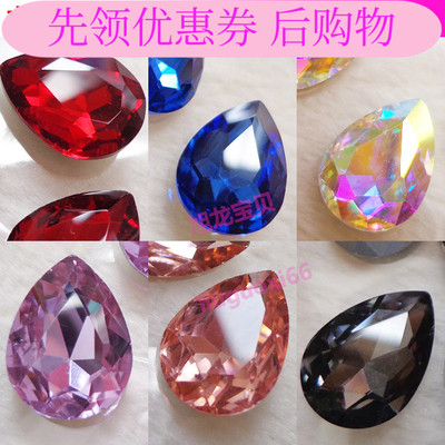 尖底水滴钻异形首饰手机壳