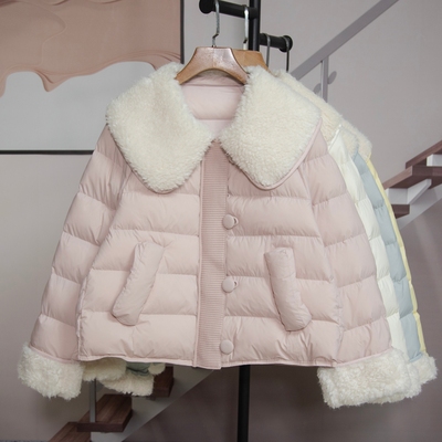 甜美石墨烯云绒棉衣棉服