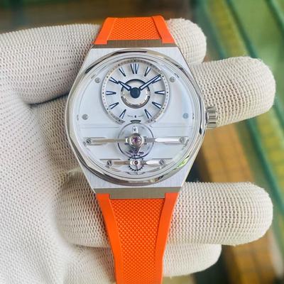 个性夜光瑞士机械6日链镂空男士