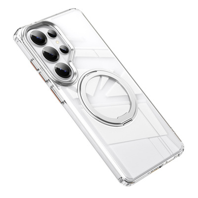 for Samsung Galaxy S26 Ultra Case Cover 适用于三星S26Ultra旋转支架手机壳S25磁吸肤感防摔保护套