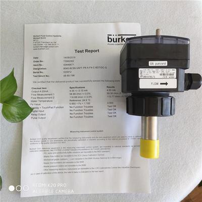 议价宝德burkert 8045电磁流量计 4~20mA输 宝帝磁流量计 449671