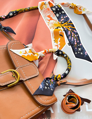 多功能装饰巾绑包丝巾女长条领巾