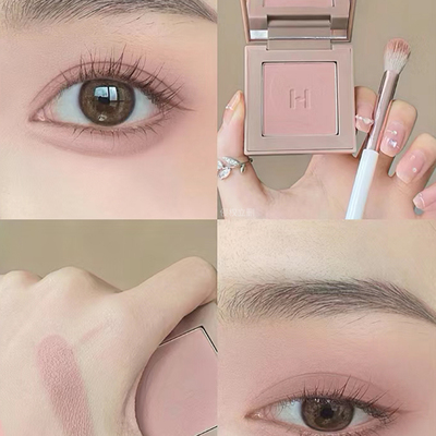 韩国hince单色眼影试色小样