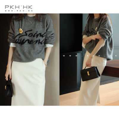 友好包容身型宽松羊毛毛衣