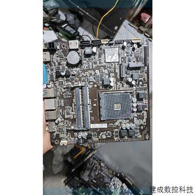 议价杰微a320M ITX主板尺寸17X17 用A8-9600测