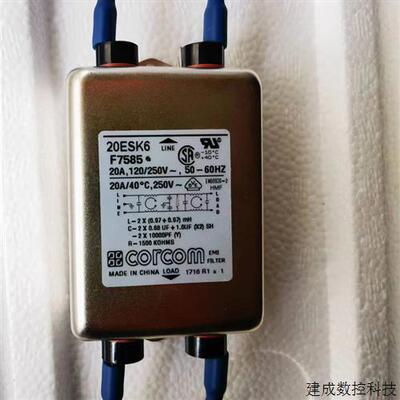 议价美国corcom电源滤波器20ESK6 F7585 20A 实价。
