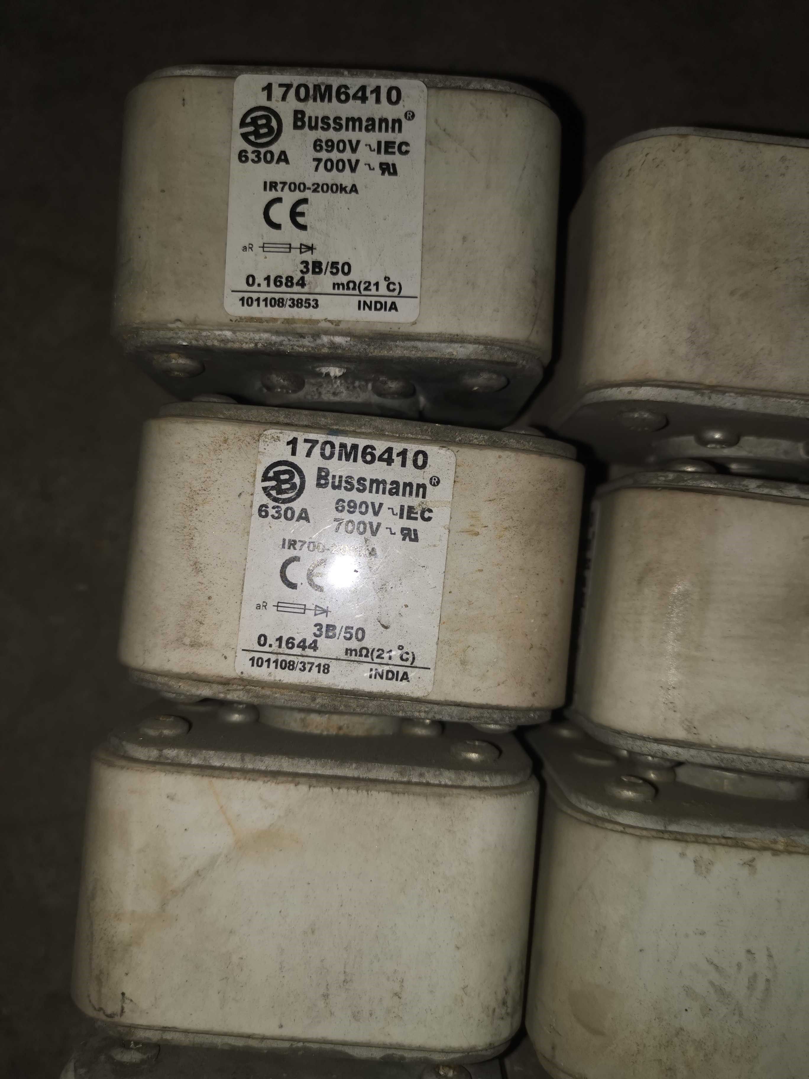ABB变频器拆机BUSSMANN熔断器保险丝快熔170M6410 690V/630A包好_虎窝淘