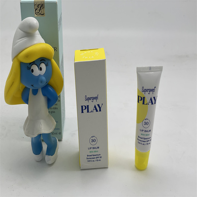 美国 Supergoop Play防晒护唇膏SPF30滋润唇啫喱唇部保湿15ml薄荷