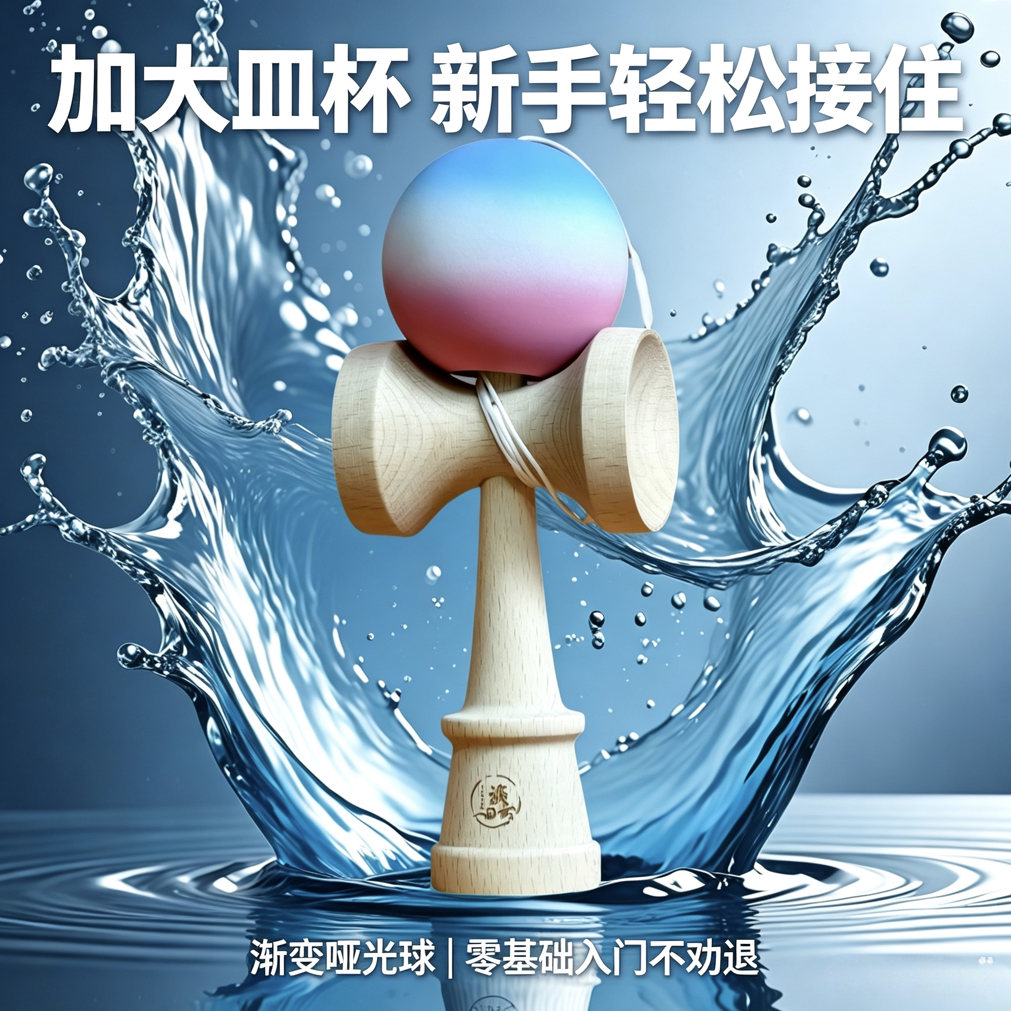 赢家剑玉淡云系列技巧球剑球进口专业儿童玩具初学者进阶比赛专用