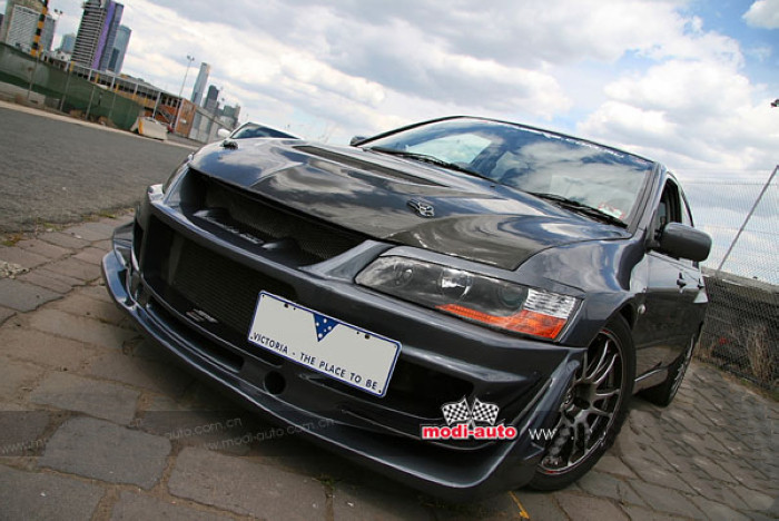 VARIS style front bumper for Evolution viii 三菱EVO8改装包围