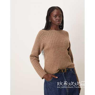 英国代购正品12.02 2025潮流导向 女装新款 休闲针织长袖舒适毛衣
