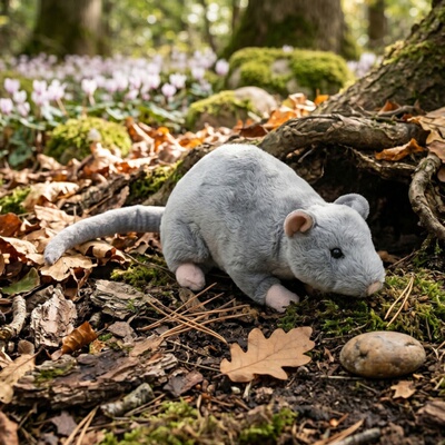 英国代购正品09.23 Living Nature Rat With Squeak 吱吱叫的老鼠