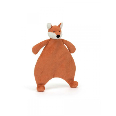 英国代购正品10.04 jellycat Bashful Fox 害羞狐狸安抚巾