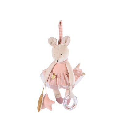 英国代购正品05.15 Moulin Roty Hanging 悬挂式活动小老鼠 玩偶