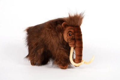 英国代购正品03.30 Hansa4660Mammoth Medium 猛犸象仿真毛绒玩偶